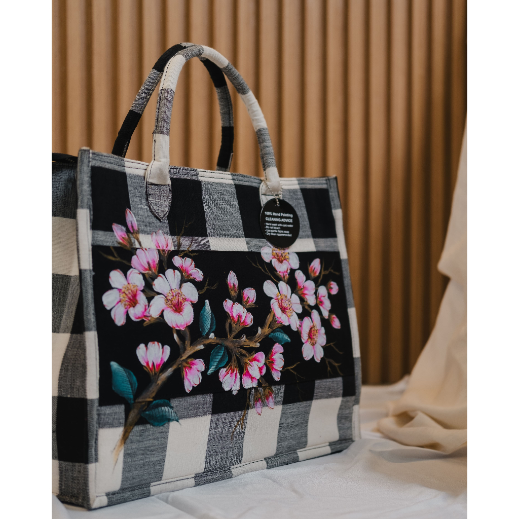 Jual Tas Lukis Bali Be Box Poleng Besar Bag SHAGIDA • Souvenir & Oleh ...