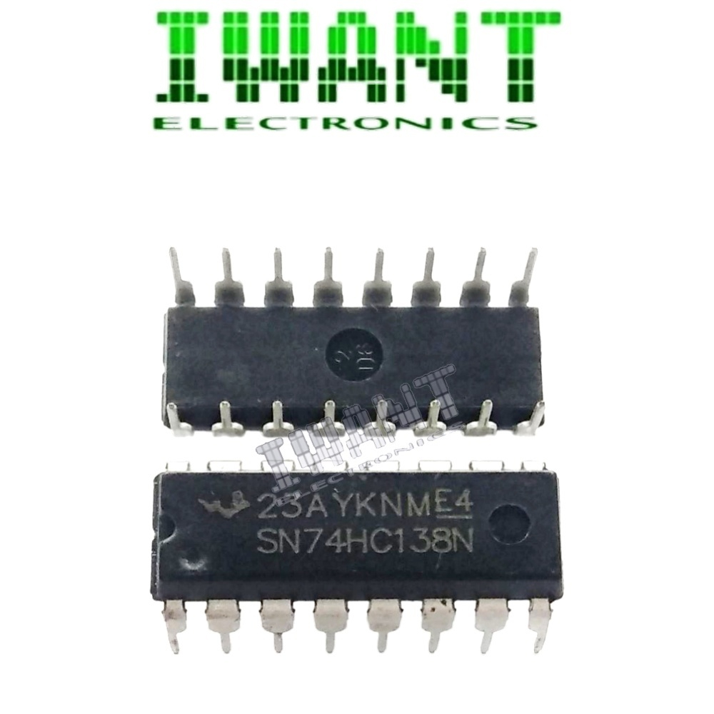 Jual 74HC138 SN74HC138N IC 74HC138 DIP IC 74HC138N 74138 HC138 GRADE B ...