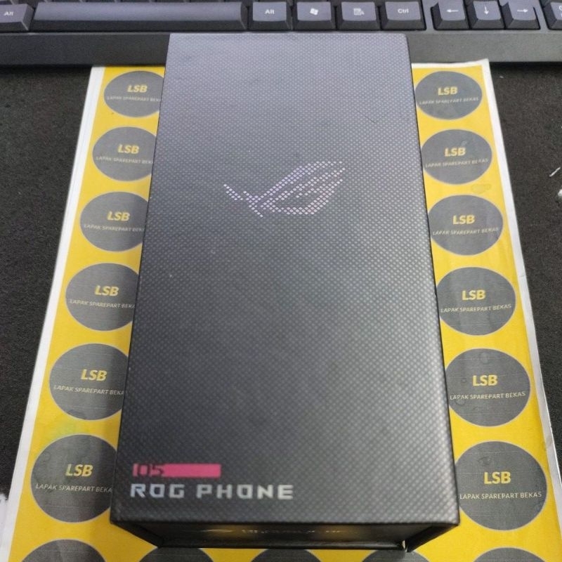 Jual DUS BOX HANDPHONE ASUS ROG PHONE 5 ZS673KS ORIGINAL BEKAS | Shopee ...