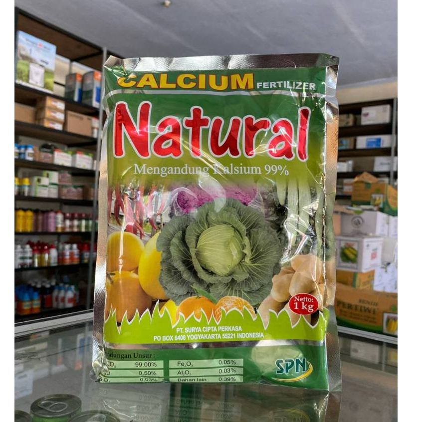 Jual CALCIUM NATURAL 1 KG buat segala tanaman. | Shopee Indonesia