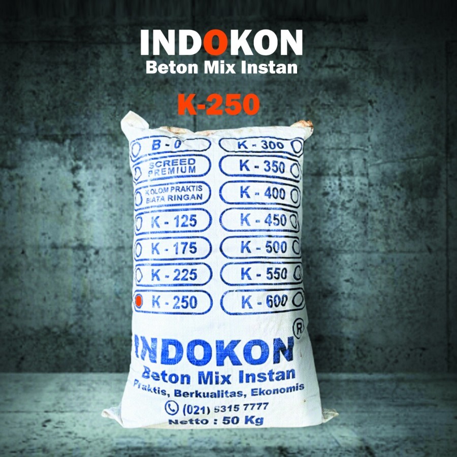Jual BETON INSTAN INDOKON K-250 | Shopee Indonesia