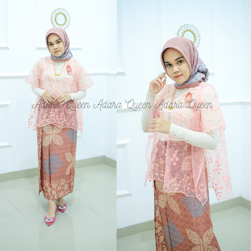 Jual kardigan brokat | kebaya pagar ayu | kebaya kondangan | Shopee ...