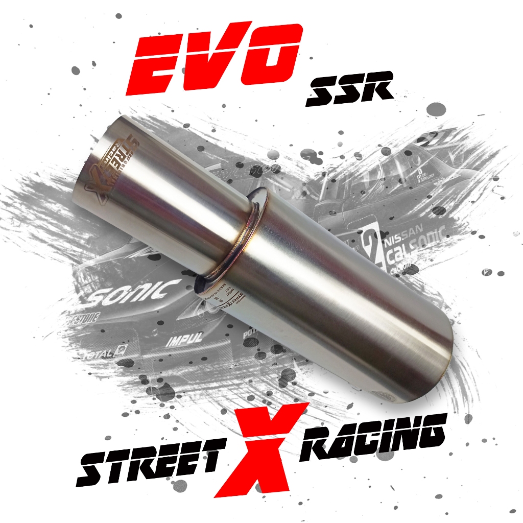 Jual Knalpot Mobil Street X Racing Tipe EVO SSR-SERIES ( SUPPORT DASTEK ...