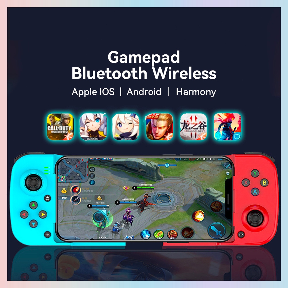 Jual D3 Game Gagangnya Mobile Gamepad Wireless Bluetooth Controller Pubg Genshin Zelda Android ...