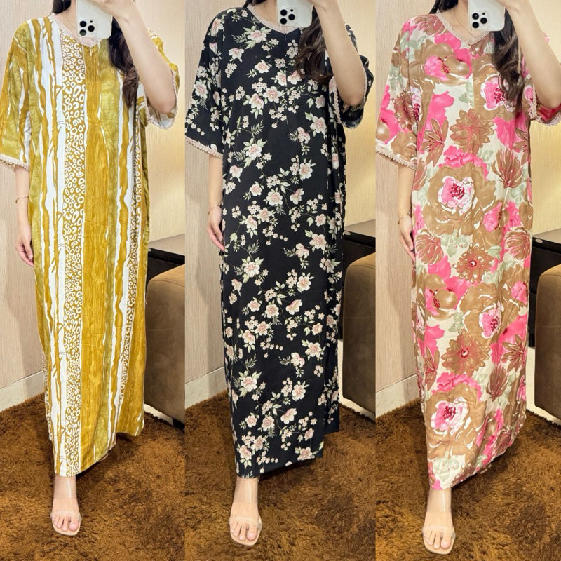 Jual DASTER RUMAHAN TANGAN 3/4 BY TASAWEAR | Shopee Indonesia