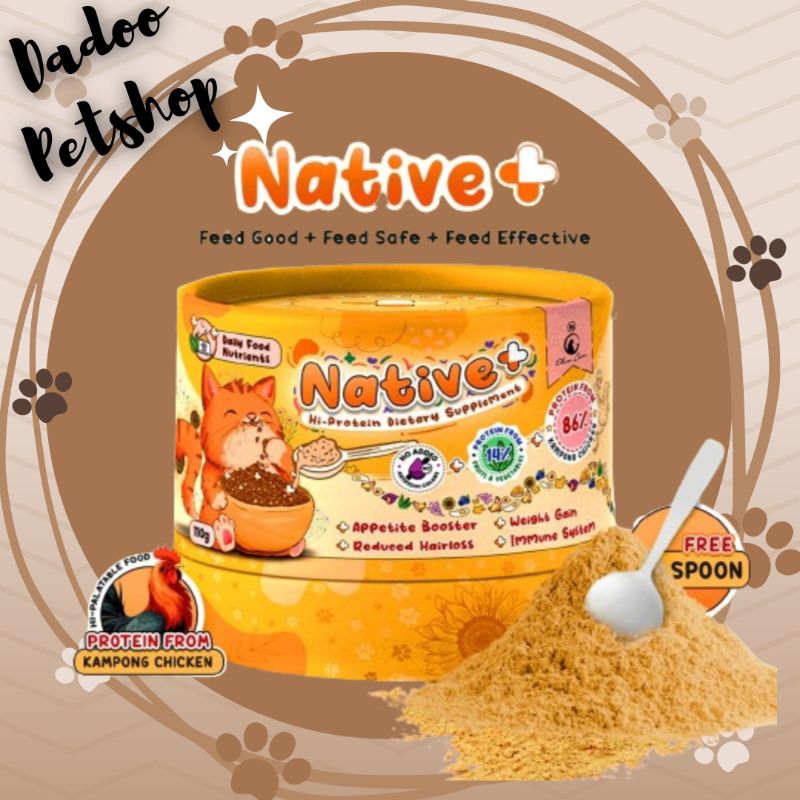 Jual Olive Care Native Gold dan Native Plus 110gr Tinggi Protein ...