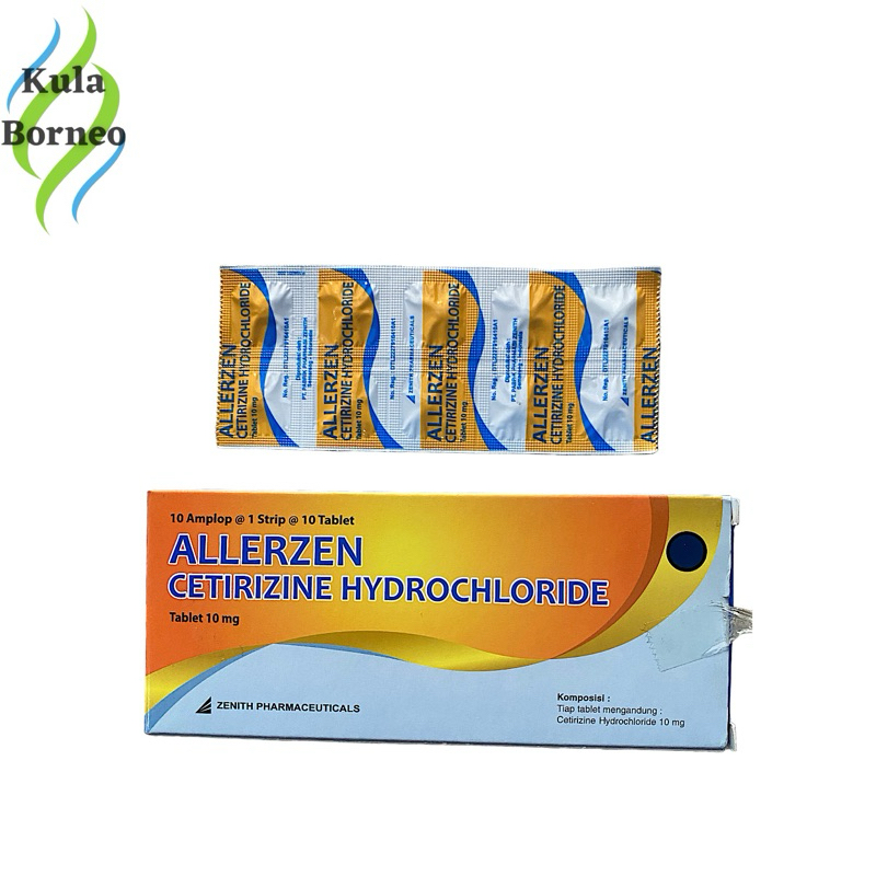 Jual Allerzen 10 Tablet - Obat Alergi | Shopee Indonesia