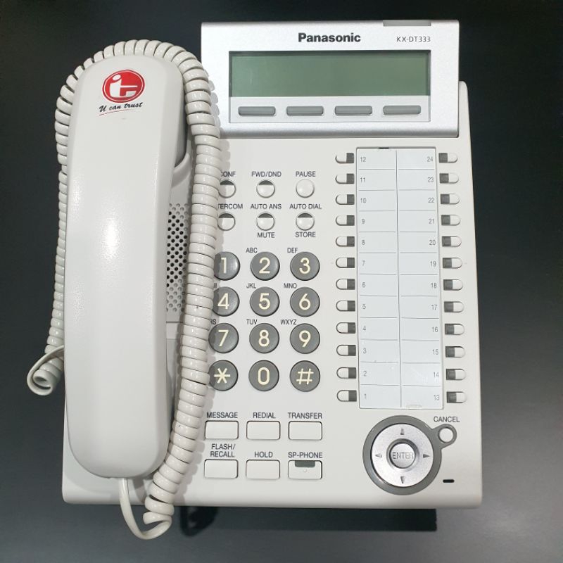 Jual Telepon Panasonic KX-DT333 Telepon Digital Unit Second Bagus ...