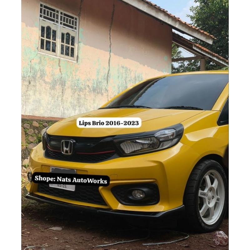 Jual Lips Honda Brio 2016 keatas model spoon (packing kayu) | Shopee ...