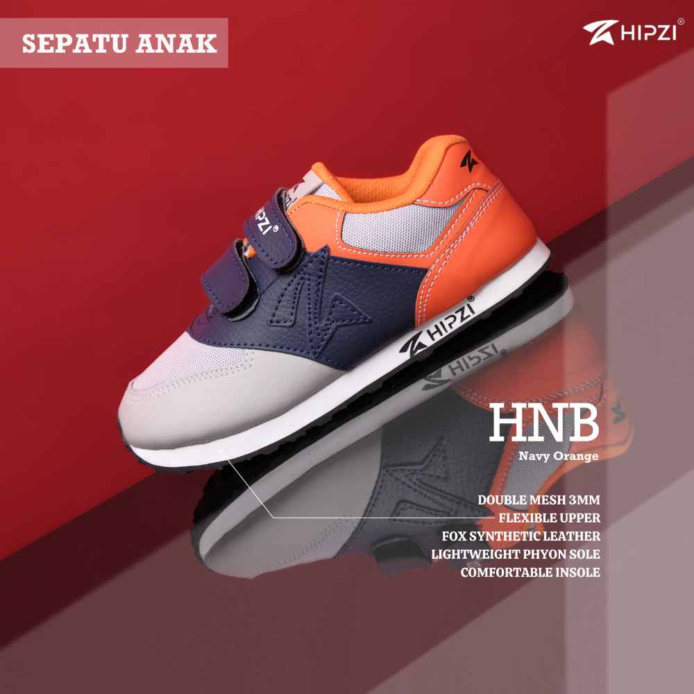 Jual HIPZI - Sepatu Anak Sneaker Laki Laki & Perempuan Sekolah SD TK ...