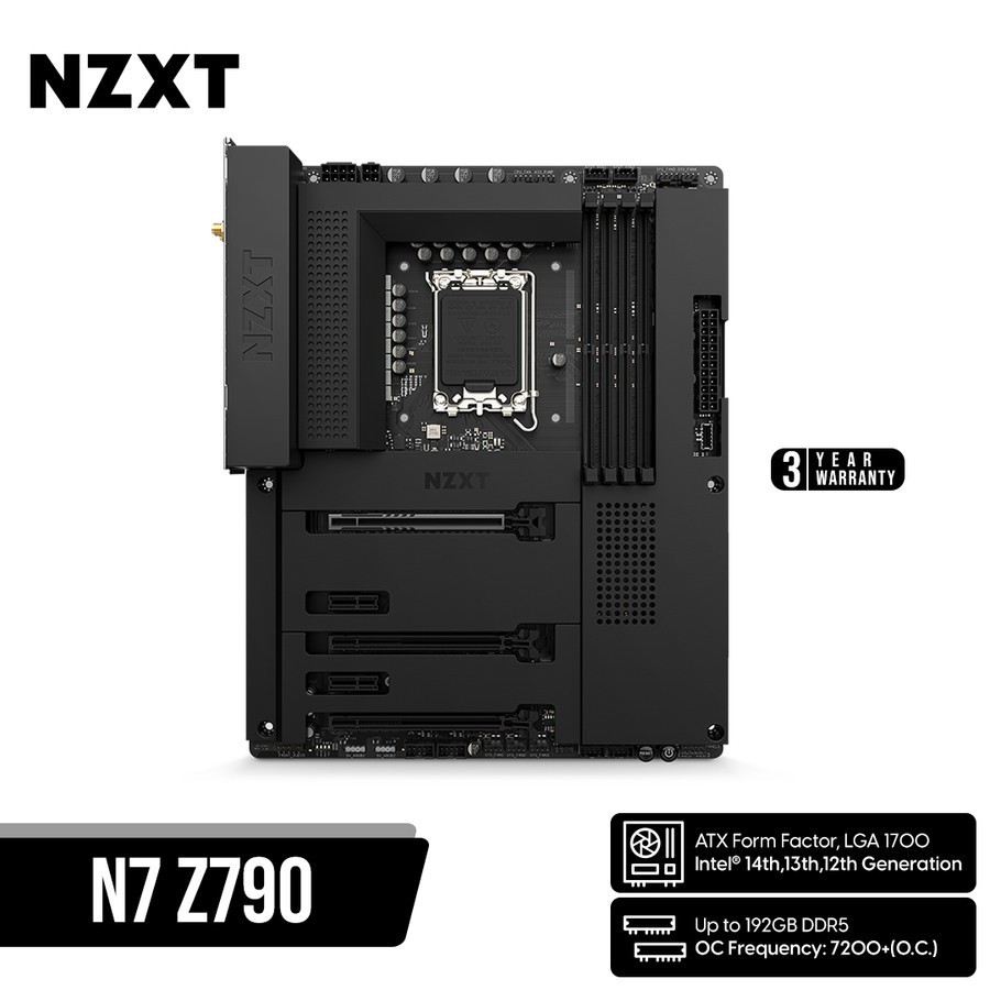Jual Motherboard NZXT N7 Z790 Intel Z790 ATX II GPX | Shopee Indonesia