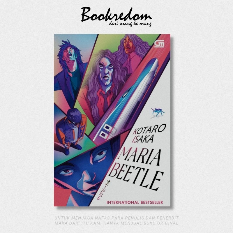 Jual MARIA BEETLE - KOTARO ISAKA | BOOKREDOM | Shopee Indonesia