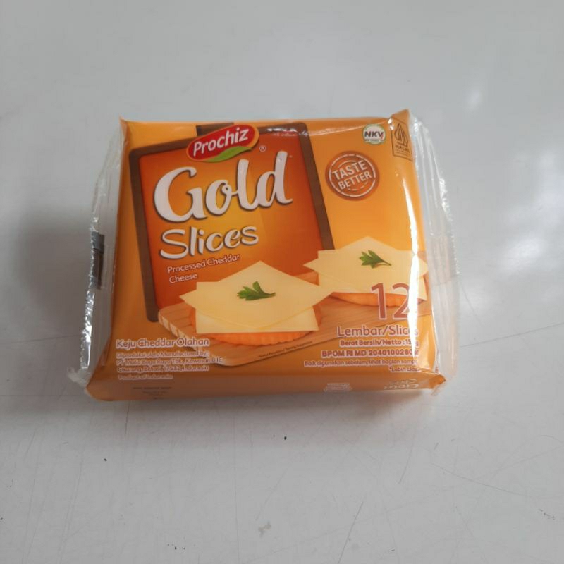 Jual Prochiz Gold Slice isi 12 slices | Shopee Indonesia