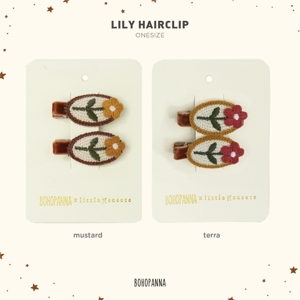 Jual BOHOPANNA - LILY HAIRCLIP - Jepitan Rambut Anak Perempuan | Shopee ...
