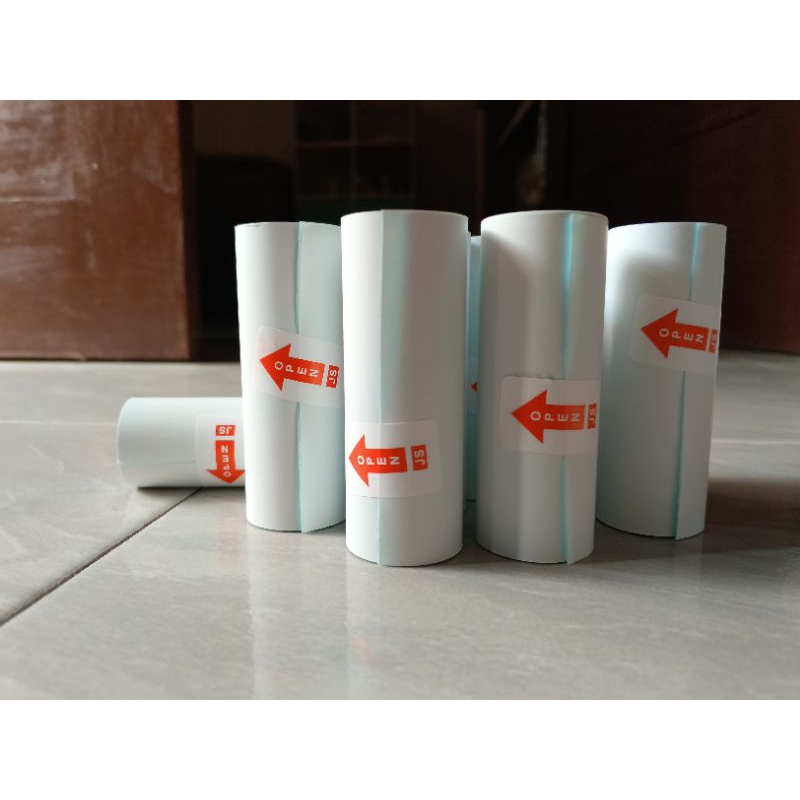 Jual Thermal label Stiker 80 mm, thermal label 78 mm, panjang stiker 5 ...