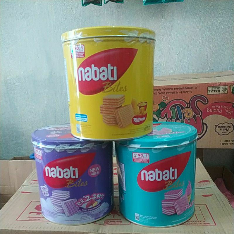 Jual Nabati 287g, kaleng (rasa random) | Shopee Indonesia
