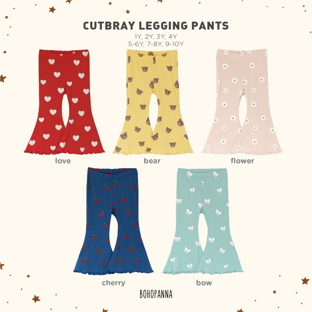 Jual Bohopanna Cutbray Motif 6 Bulan - 10 Tahun Legging / Celana ...