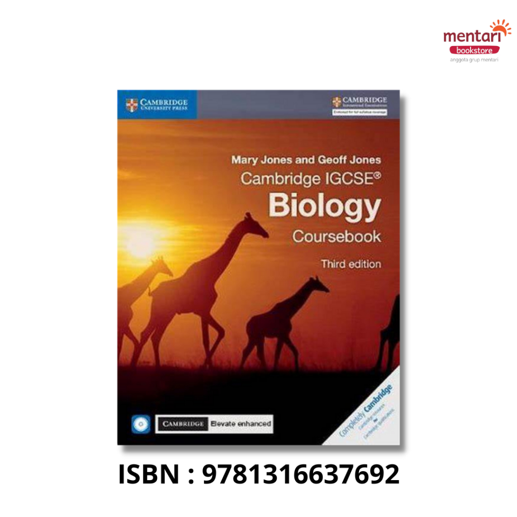 Jual Cambridge IGCSE Biology Coursebook 3rd Edition Elevate Enhanced ...