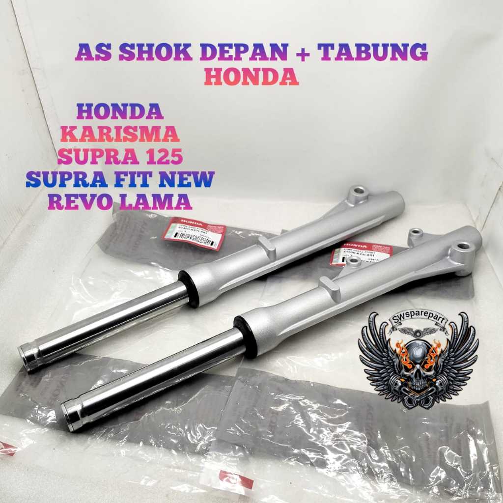 Jual AS SHOK DEPAN SET TABUNG HONDA ASLI KARISMA SUPRA 125 REVO LAMA ...