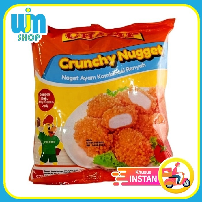 Jual Champ Nugget Crunchy 225gr Naget Ayam HALAL | Shopee Indonesia