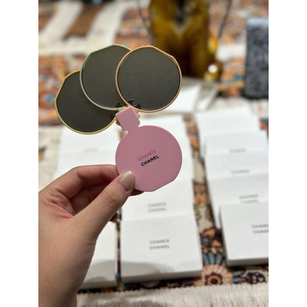 Jual CHANEL ROUGE ALLURE VELVET / CHANCE MIRROR / Mini Kaca Make Up ...