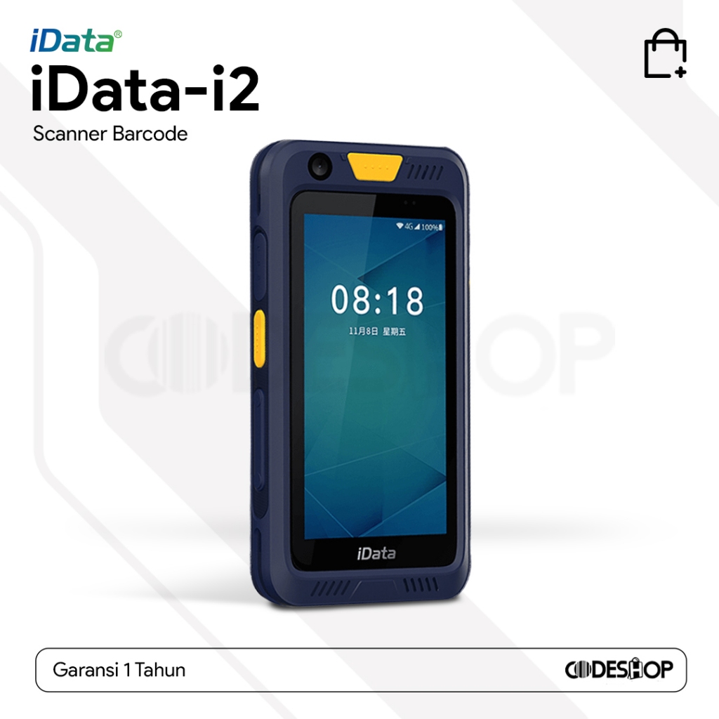 Jual iData i2 Scanner Barcode Mobile Android 2D Touchscreen Scan QR ...