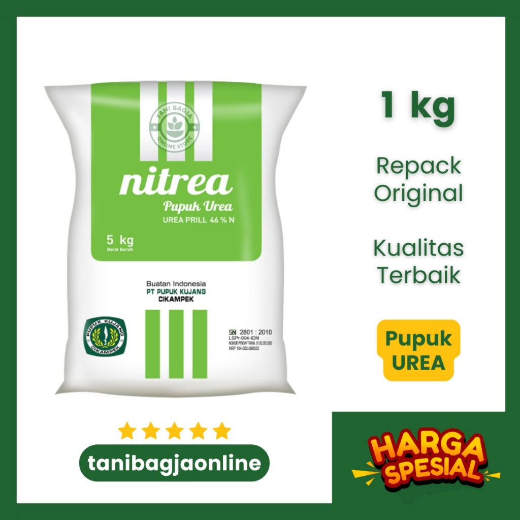 Jual PUPUK UREA NITREA (NON SUBSIDI) 1 KG REPACK | PUPUK TANAMAN ...