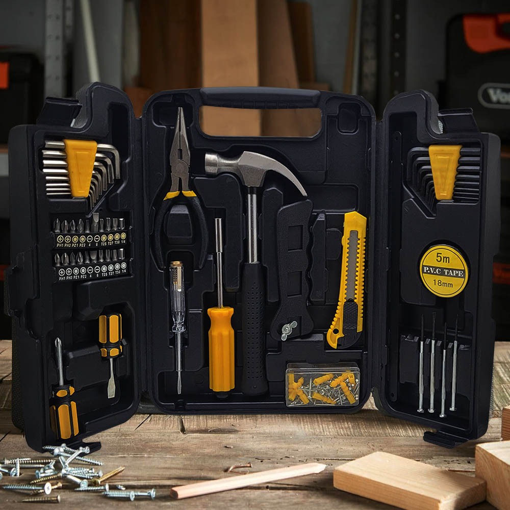 Jual Alat Pertukangan Komplit 200 Pcs - Toolkit Set Alat Perkakas ...