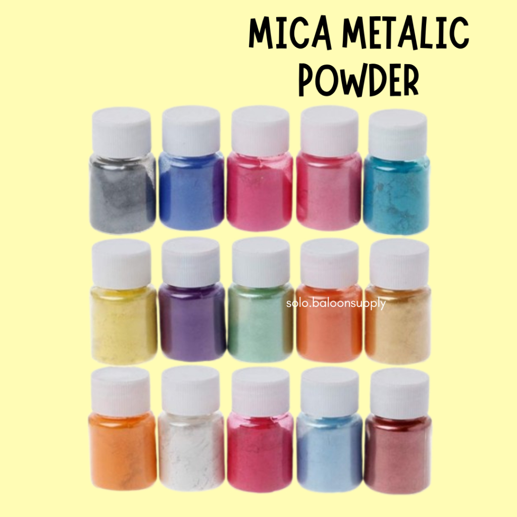 Jual 51-100 WARNA 10g Metalic Powder/Mica Powder/Shimmer Henna/Pewarna Sabun/Pewarna Resin ...
