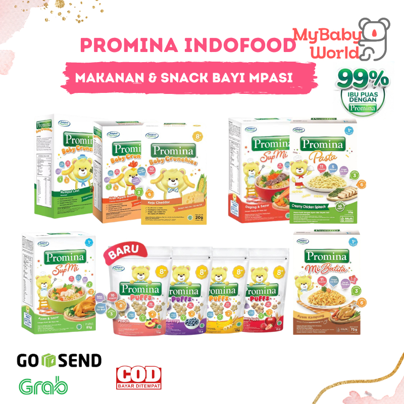 Jual Lakuku - Promina Makanan dan Cemilan sehat Bayi Mpasi Crunchies ...
