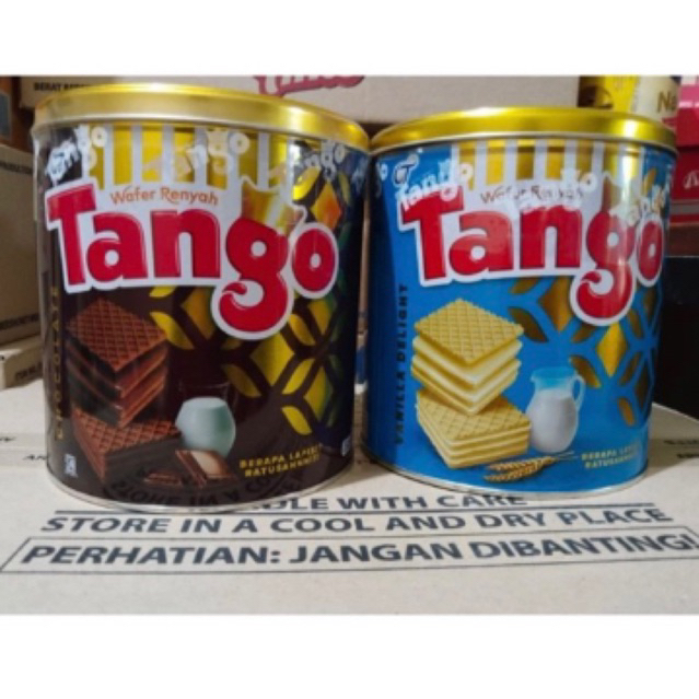 Jual Wafer Tango coklat / vanilla 270gr Exp 2025 termurahh | Shopee ...