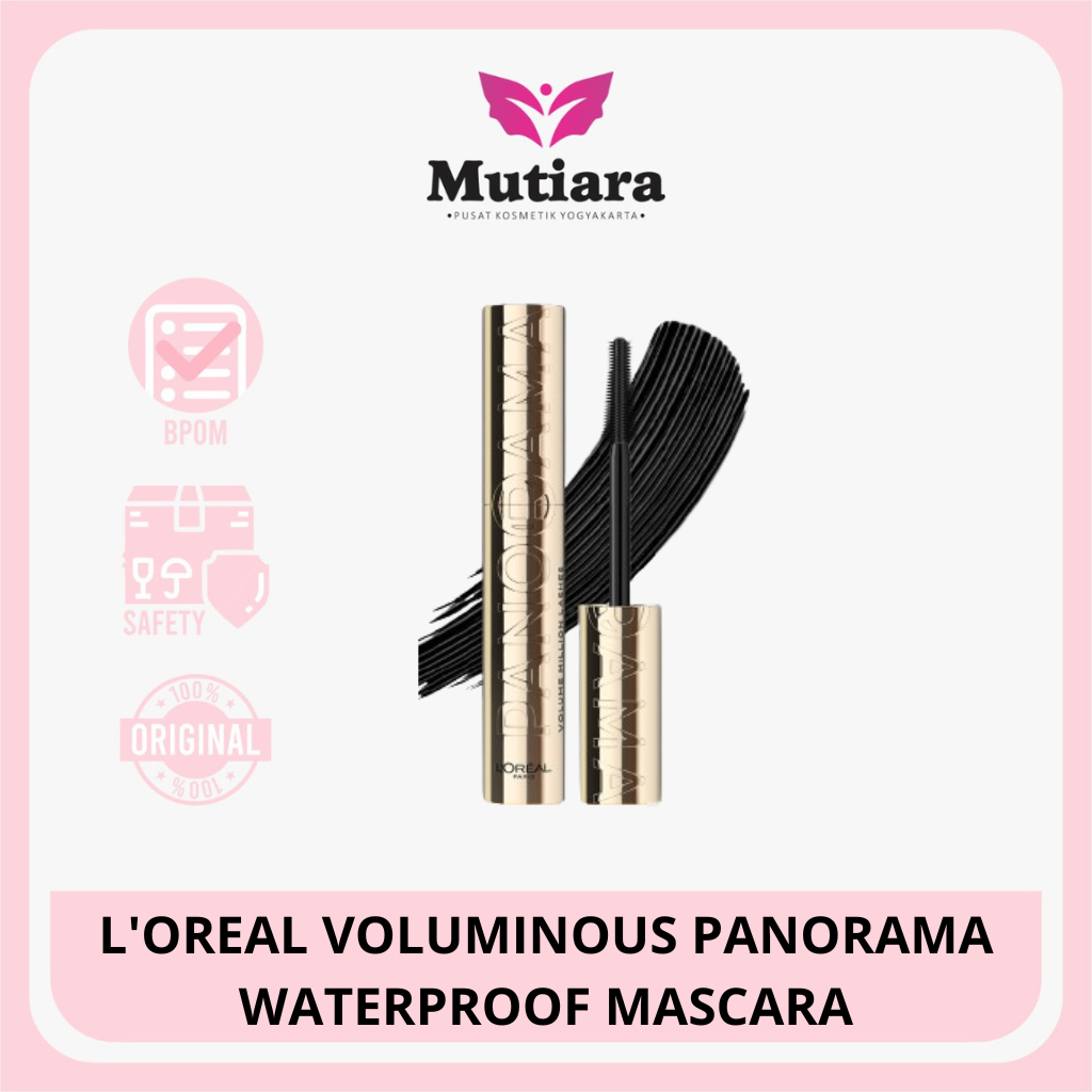 Jual L'OREAL VOLUMINOUS PANORAMA WATERPROOF MASCARA | Shopee Indonesia