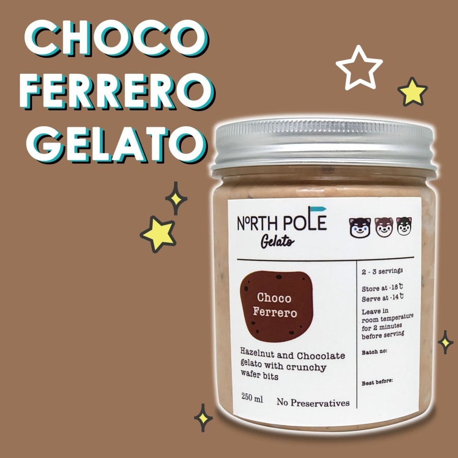 Jual Choco Ferrero Gelato - North Pole Gelato | Shopee Indonesia