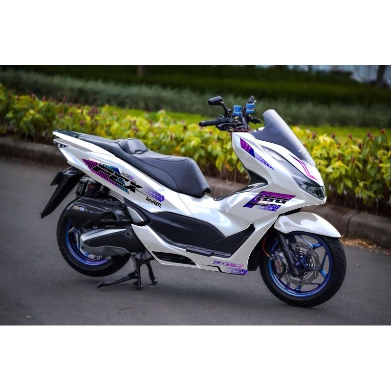Jual decal DECAL STICKER VARIASI MOTOR HONDA PCX 160/150 FULL BODY ...