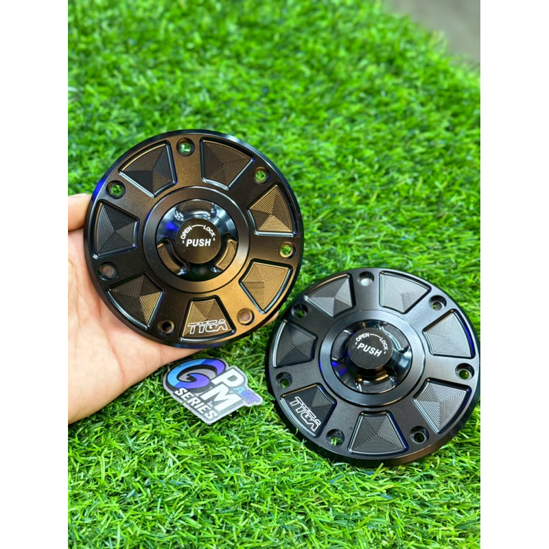 Jual tutup tangki fuel cap ninja 150 r ss rr model tyga v2 cnc thailand ...