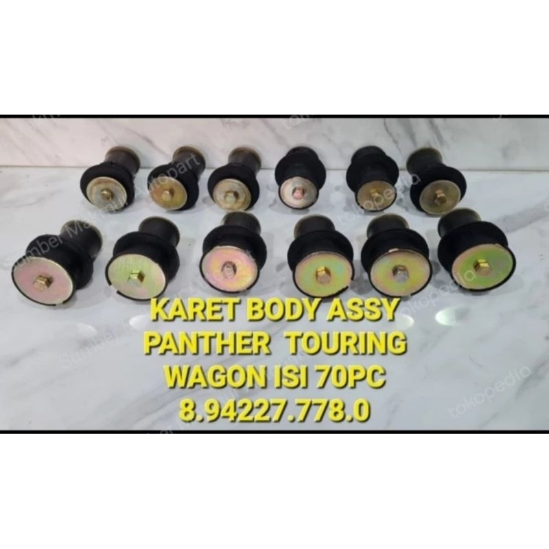 Jual KARET KABIN CABIN BODY SET ISUZU PANTHER TOURING WAGON MINI BUS 70 ...