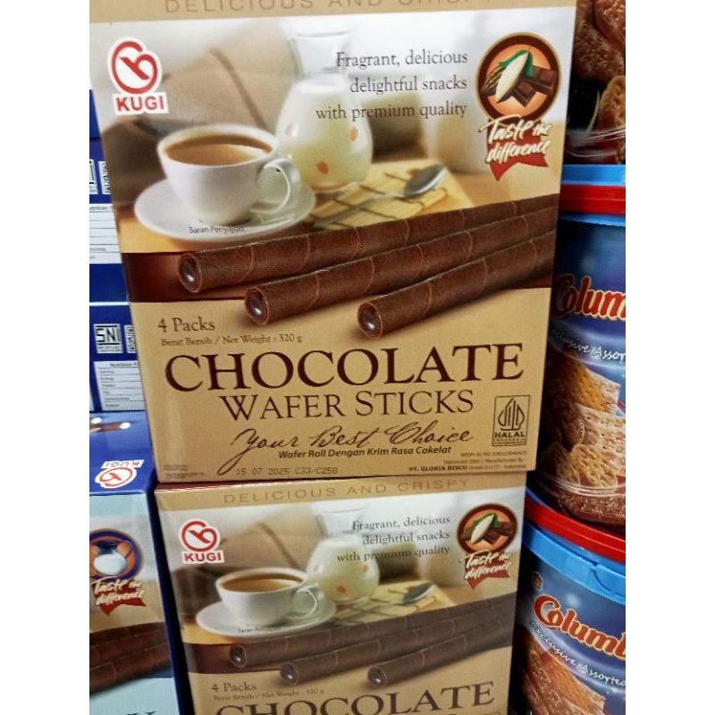 Jual Kugi Wafer Stick 320g | Shopee Indonesia
