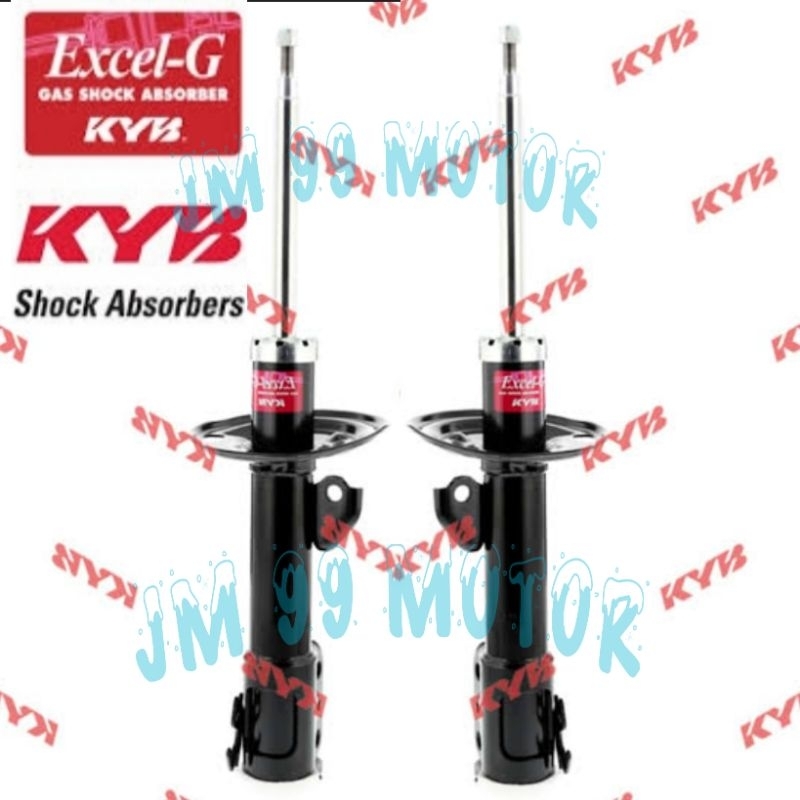 Jual SHOCKBREAKER KYB EXCEL-G TOYOTA YARIS LAMA/NEW VIOS GEN2 DEPAN TAHUN 2006-2013 ORIGINAL ...