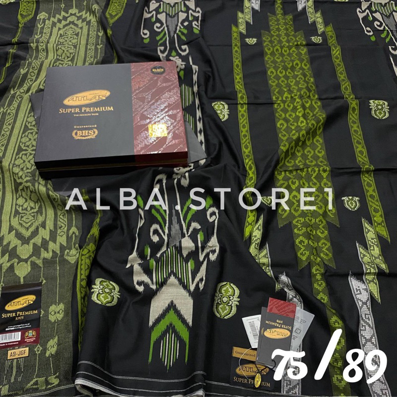 Jual [BARU]SARUNG ATLAS SUPER PREMIUM GOLD/SILVER ORI Atlas Suprem Sarung Atlas Supreme 920 945 ...