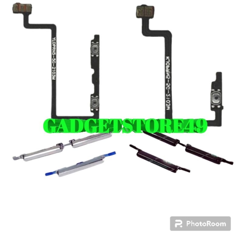 Jual TOMBOL REALME REALME GT MASTER (MODEL RMX3363/RMX3360) TOMBOL SET ...