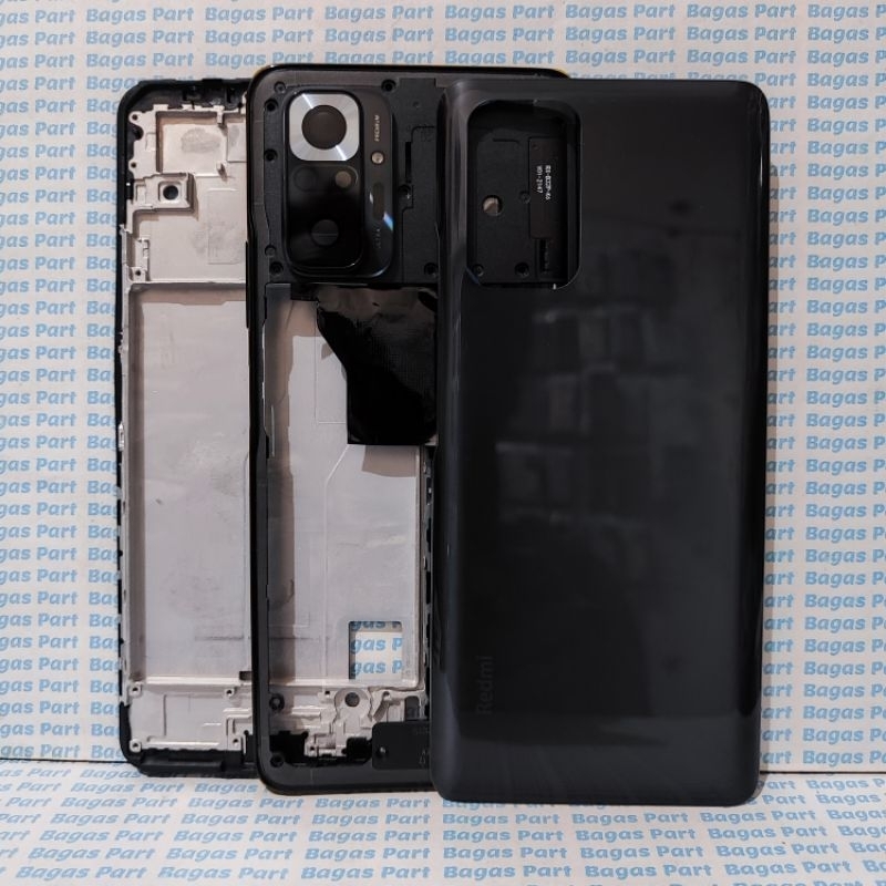 Jual Housing Casing Kesing Fullset Xiaomi Redmi Note 10 Pro Backdoor ...