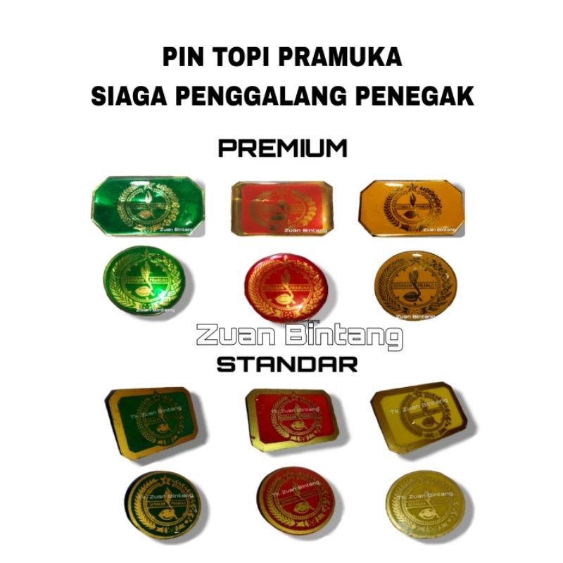 Jual PIN TOPI PRAMUKA/TANDA TOPI PRAMUKA/EMBLEM TOPI PRAMUKA | Shopee ...