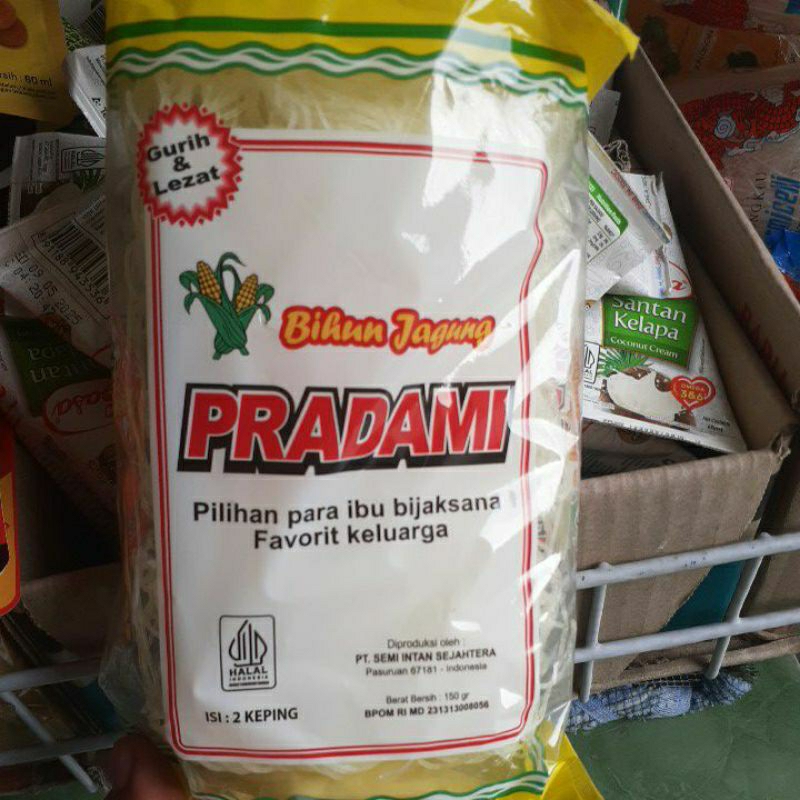 Jual Mi bihun jagung pradami kemasan 150 gram | Shopee Indonesia
