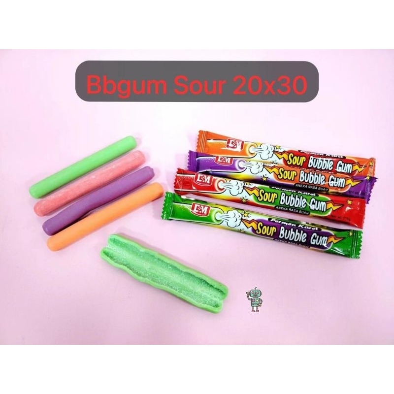 Jual DSM SOUR BUBBLE GUM @30 (1PACK) | Shopee Indonesia