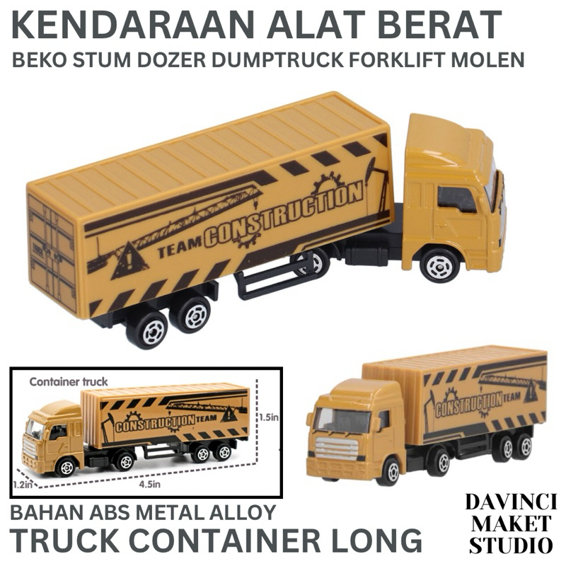 Jual Miniatur Kendaraan Konstruksi Alat Berat Logam Maket Diorama ...