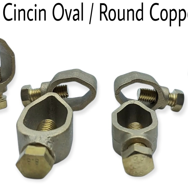 Jual Klem Cincin Oval untum Clamp Grounding | Shopee Indonesia