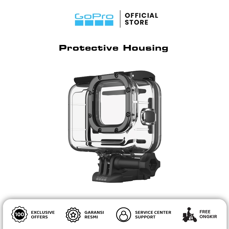 Jual GoPro Protective Housing Waterproof Case Waterdiving 60m | Shopee ...