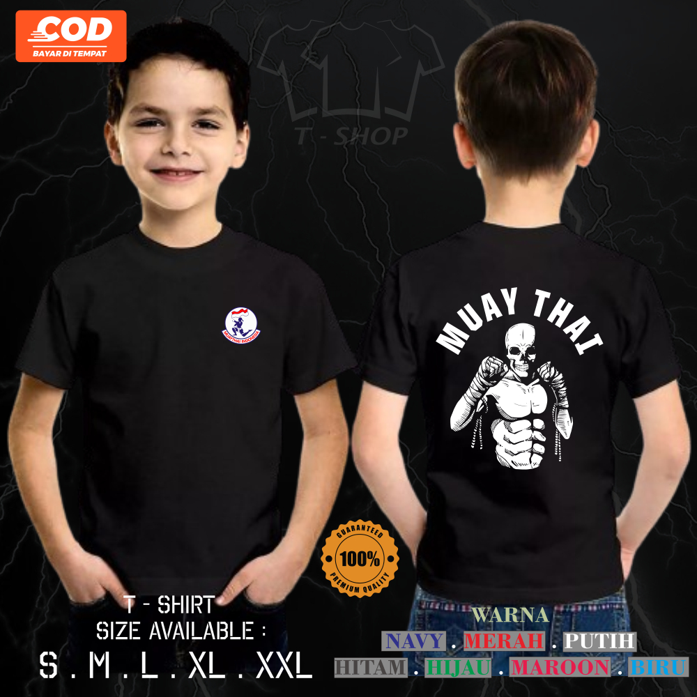 Jual Kaos Muay Thai Muaythai Baju Sport ANAK V2 | Shopee Indonesia