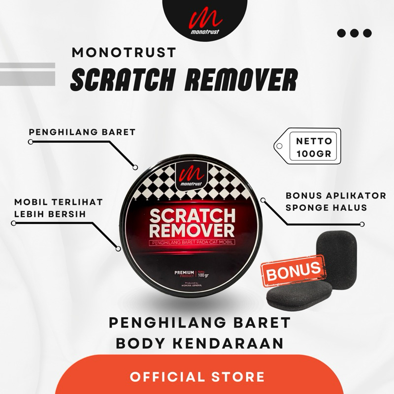 Jual Scratch Remover 117gr - Penghilang baret goresan cakaran pada cat ...