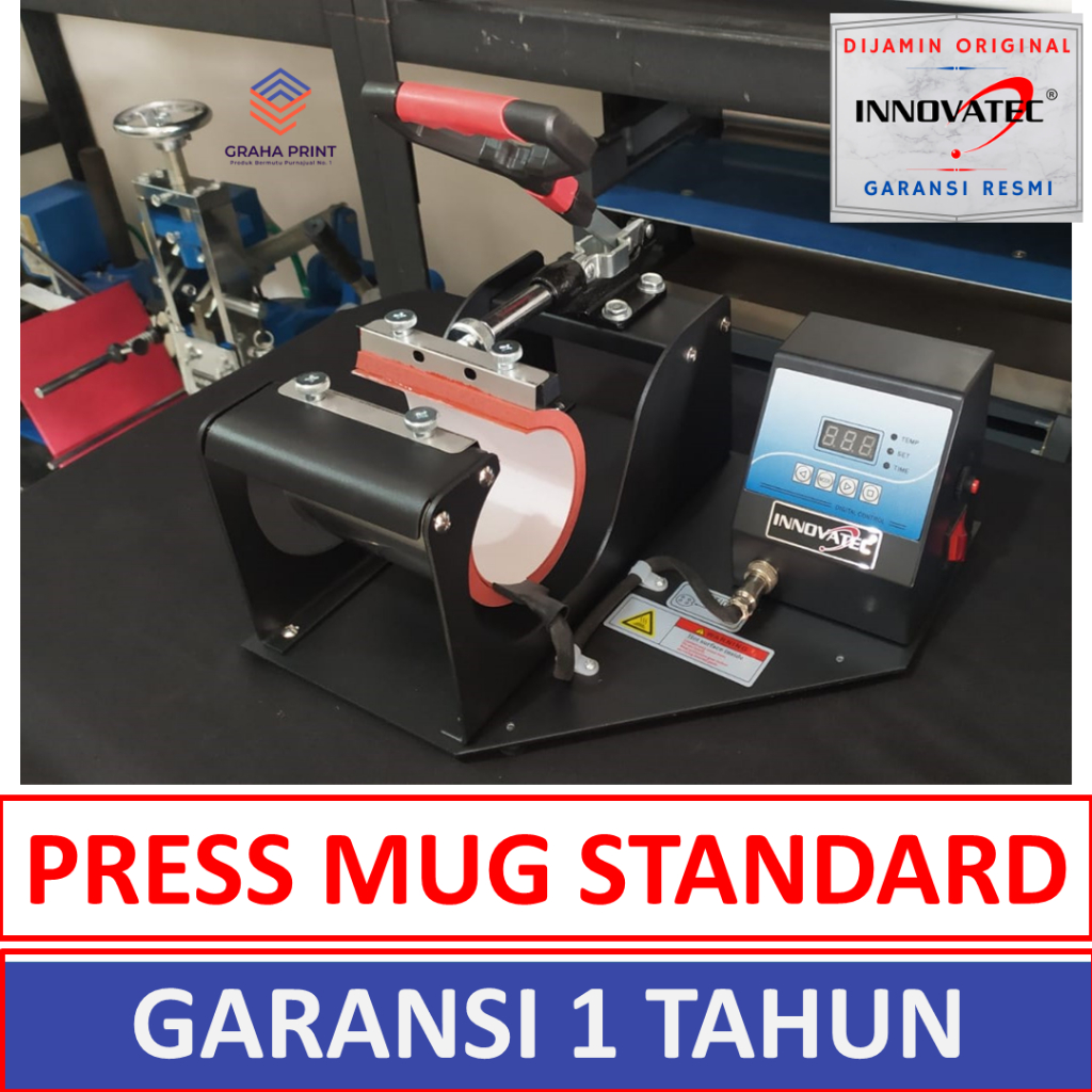 Jual Mesin Press Mug Standard Innovatec | Alat Sablon Digital Cetak ...